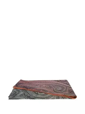 PIERRE-LOUIS MASCIA Aloeuw Paisley-print Scarf - Pink