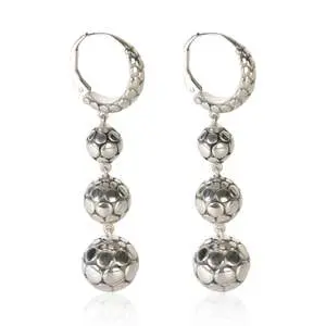 John Hardy Dot Ball Drop Earrings