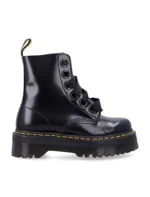 Dr. Martens Platform Lace-up Ankle Boots
