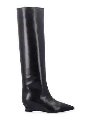 Le Monde Beryl Pointed-toe Knee-high Boots