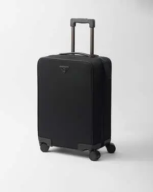 Prada Rolling Carry-on Suitcase - Nero