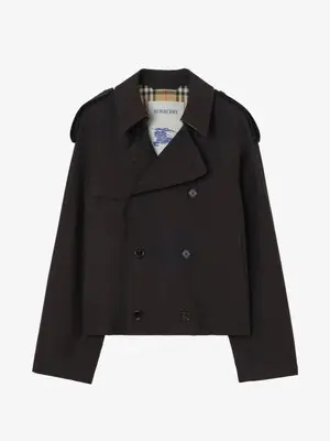 Burberry Leadenham Mini Shirt Jacket