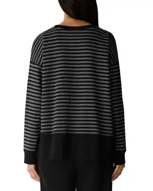 Eileen Fisher Brushed Terry Top