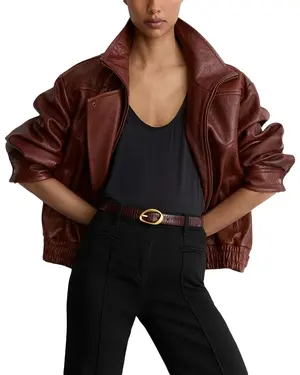REISS Claude High Rise Flared Jeans