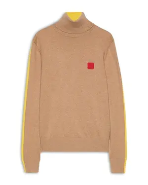 Max & Co. Quadro Cotton Blend Turtleneck Sweater