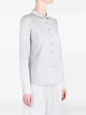 AMOMENTO Long-sleeve Button-up Shirt