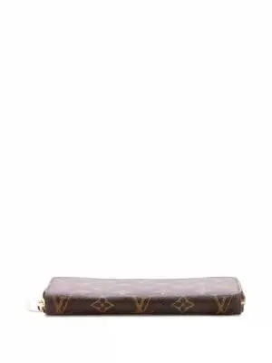 LOUIS VUITTON Zippy Wallet Monogram Canvas Small Wallets