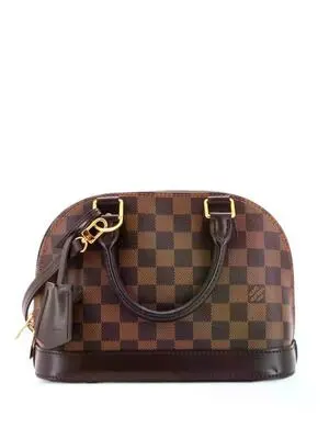 LOUIS VUITTON Alma Handbag Damier Bb Shoulder Bag - Brown