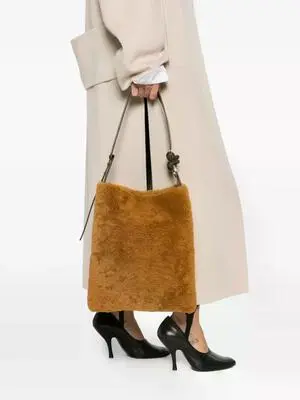 ANYA HINDMARCH Ringo Shearling Shoulder Bag