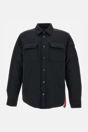 AFTER/LABEL Overshirt Belluno Imbottita - Black