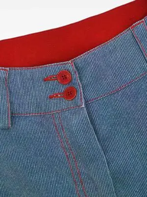 Dior 2004 Check Patchwork Cargo Pants