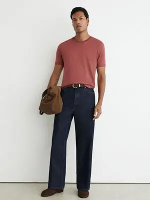 REISS Chad Cotton-modal Crew-neck Modern-fit T-shirt
