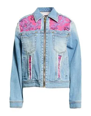 Versace Denim Outerwear Size Cotton, Elastane