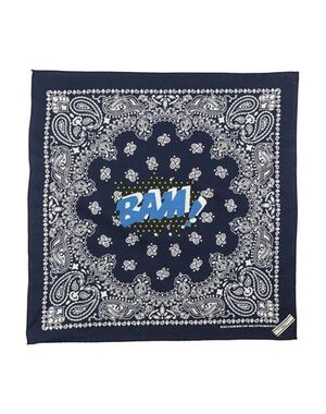 DANIELE ALESSANDRINI Scarf Cotton - Navy