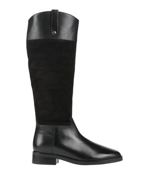 Cosmoparis Woman Boot Black Size 9 Leather Black
