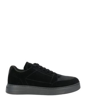 Emporio Armani Sneakers Size Textile Fibers - Black