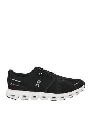 On Cloud 6 Sneakers Taupe Size Textile Fibers, Synthetic Material - Black