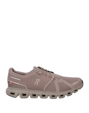 On Cloud 6 Sneakers Taupe Size Textile Fibers, Synthetic Material - Grey