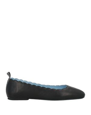 VOILE BLANCHE Ballet Flats Light Size Leather - Black