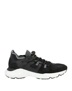 TOD'S Sneakers Size Textile Fibers, Leather