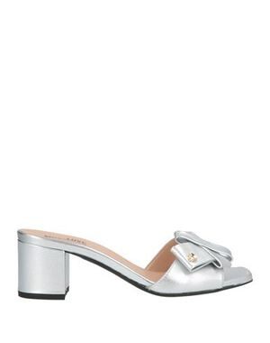 Moschino Sandals Size Leather - Silver