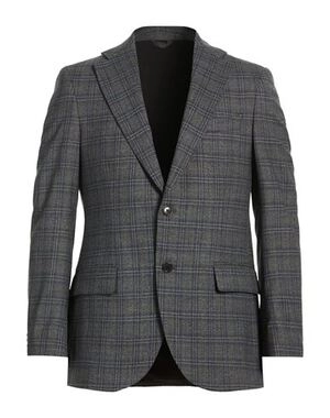 TOMBOLINI Blazer Size Wool, Polyester, Elastane - Grey