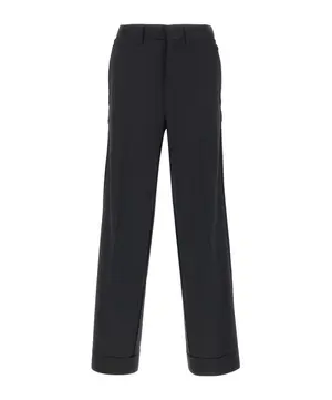 MAISON MARGIELA Straight-leg Tailored Trousers - Black