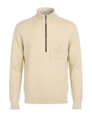 C.P. COMPANY C. P. Company Sweater Size Virgin Wool, Polyester - Beige
