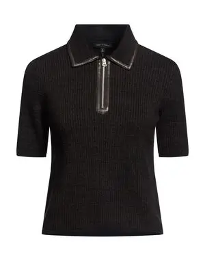 Rag & Bone Sweater Dark Size Wool, Polyamide, Elastane