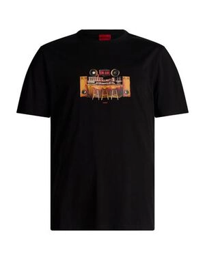 Hugo T-shirt Size Cotton - Black