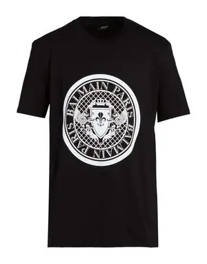 Balmain T-shirt Size Cotton - Black