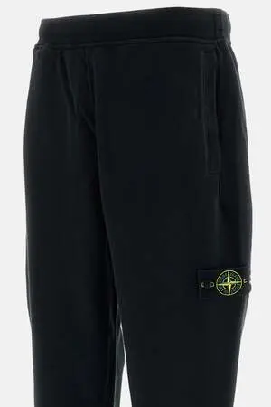 Stone Island Pantaloni Jogger In Felpa Di Cotone