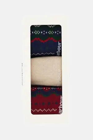 Barbour Set Calzini Helen Fair Isle - Multicolore