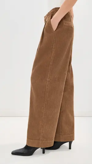 LE BOP Belle Corduroy Trousers - Camel