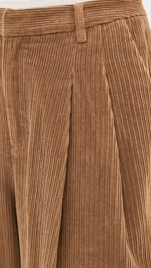 LE BOP Belle Corduroy Trousers - Camel