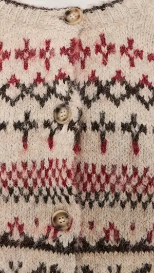 Line & Dot Ax Fair Isle Sweater