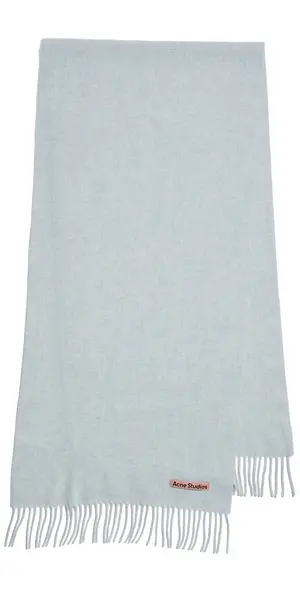 Acne Studios Canada New Rws Wool Scarf - Blue