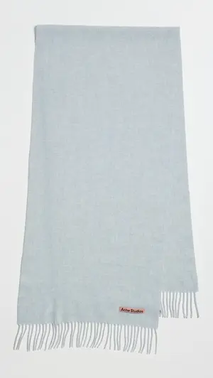 Acne Studios Canada New Rws Wool Scarf - Blue