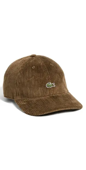 Lacoste Corduroy Hat - Mascara