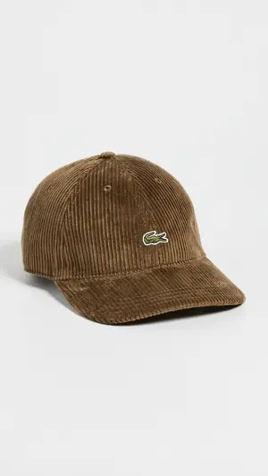 Lacoste Corduroy Hat - Mascara