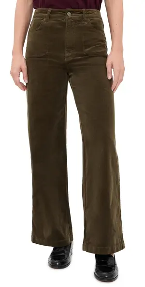 Paige Anessa Petite Utility Pocket Corduroy Pants