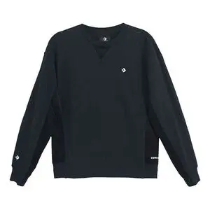 CONVERSE Star Crewneck Sweatshirt Asia Sizing - Black