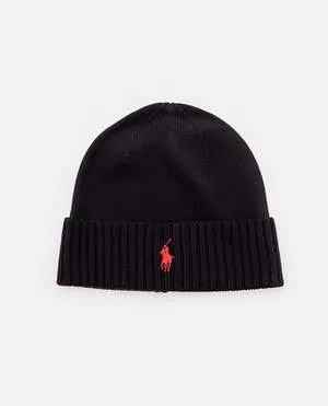 Polo Ralph Lauren Cappello Di Lana - Nero