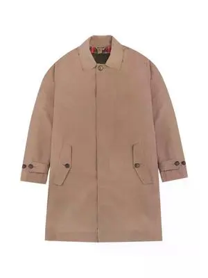 BARACUTA G10 Button-up Trench Coat - Neutrals
