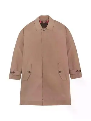 BARACUTA G10 Button-up Trench Coat - Neutrals