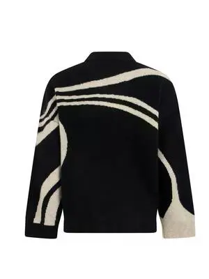 Loulou De Saison Noga Abstract-pattern Sweater