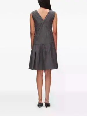3.1 Phillip Lim Floral Pleated Cotton Mini Dress