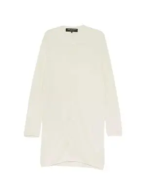 Comme Des Garçons Longline Button-up Cardigan