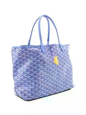 Goyard Saint Louis Reversible Printed Coated Canvas And Printed Canvas Pm Tote Bag