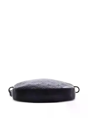LOUIS VUITTON Duo Messenger Bag Monogram Shadow Leather Crossbody Bag
